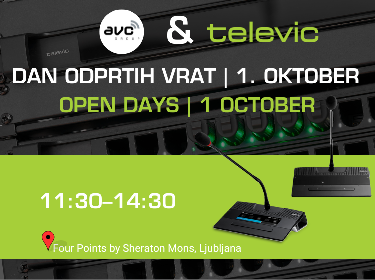 Open Day with Televic Conference in Ljubljana | AVC Group