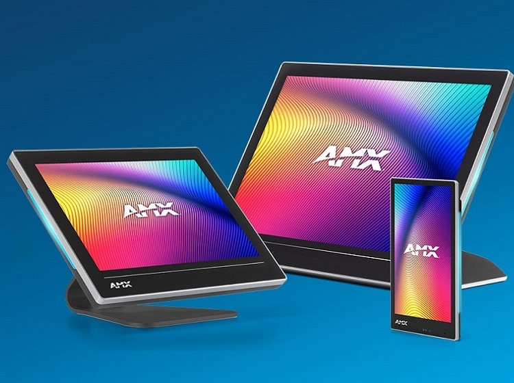 AMX debuts Varia Series professional touch panels | AVC Group