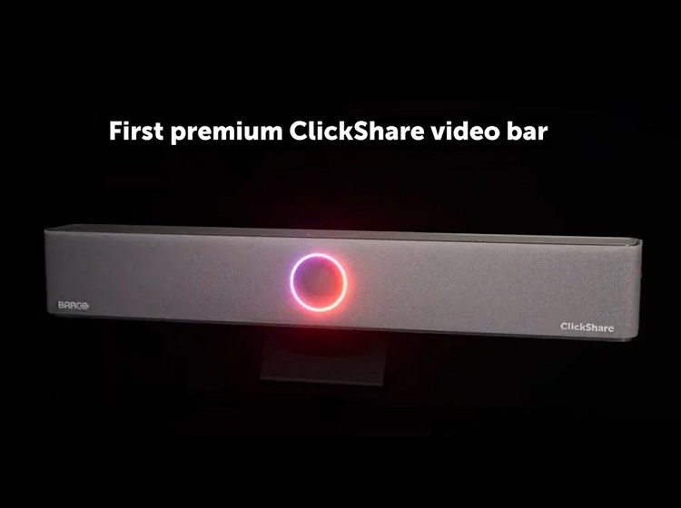 Barco launches the first premium all-in-one video bar for wireless ...