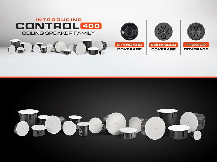JBL Professional significantly expands Control 400 Series ceiling speakers lineup | AVC Group