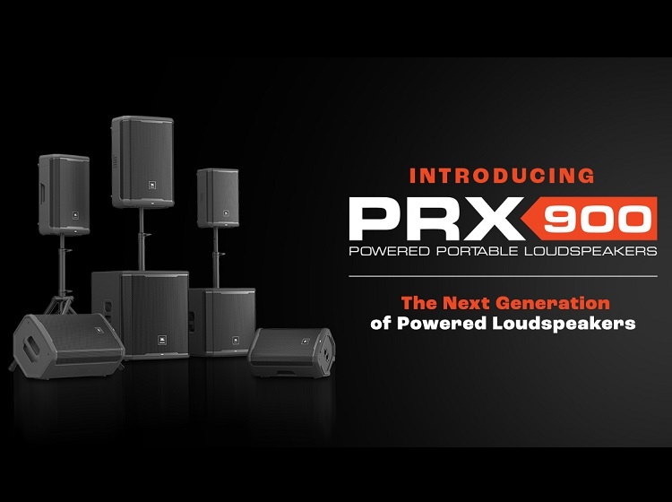 JBL Professional introduces PRX900 Series professional portable PA ...
