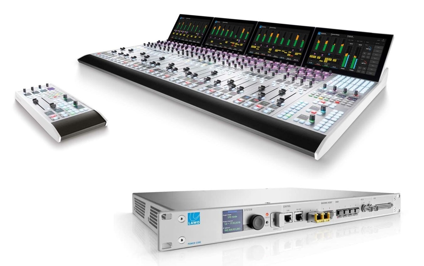 Lawo unveiled next-generation diamond broadcast console | AVC Group