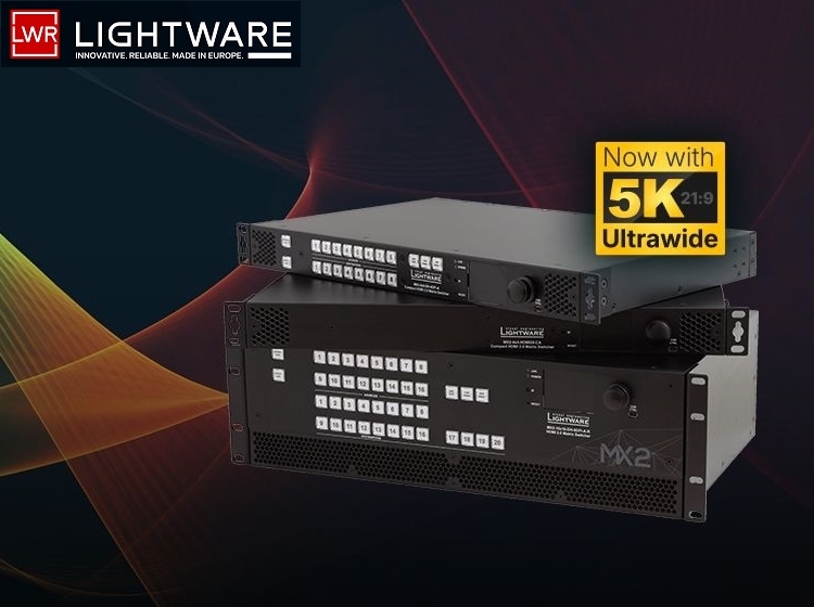 Lightware's MX2 Matrix Switchers now support 5K | AVC Group