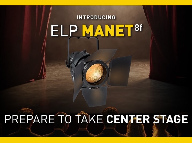 Martin introduces ELP MANET 8f LED Stage and Studio Fresnel Fixture ...