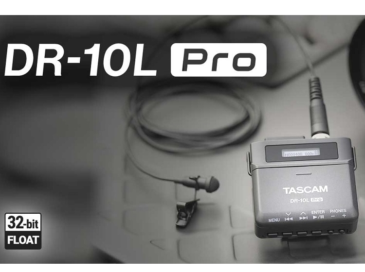 New DR-10L Pro ultra-compact and lightweight field recorder | AVC Group