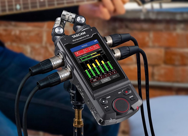 New high-resolution handheld multi-track audio recorder | AVC Group
