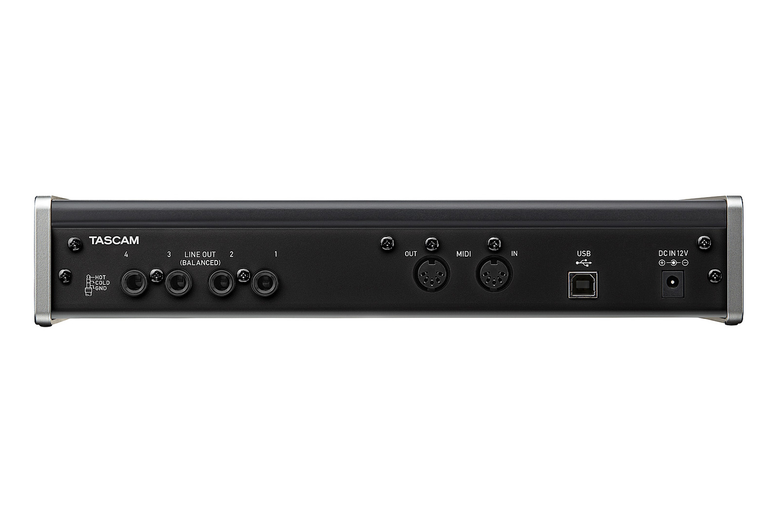TASCAM US-4×4 USB Audio/MIDI Interface (4 in, 4 out) | AVC Group